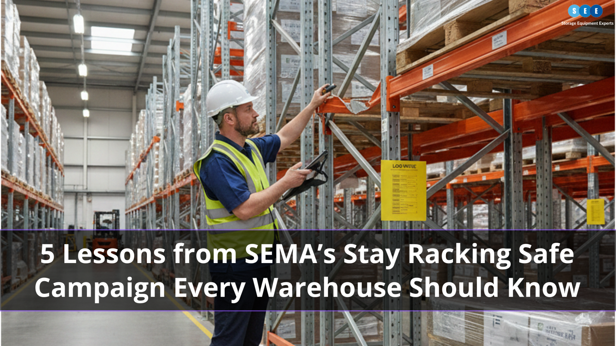 HSG76 Warehouse Safety Guide: Racking Inspection & Compliance